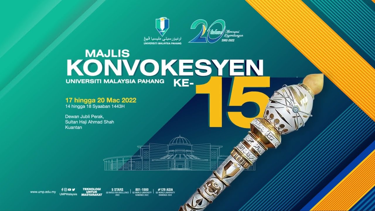 Video Tatacara Perarakan Graduan Konvokesyen 15 UMP | UMPSA News